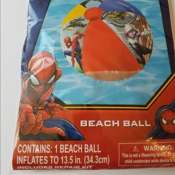 Marvel | Swim | Marvel Spiderman Beach Ball | Poshmark